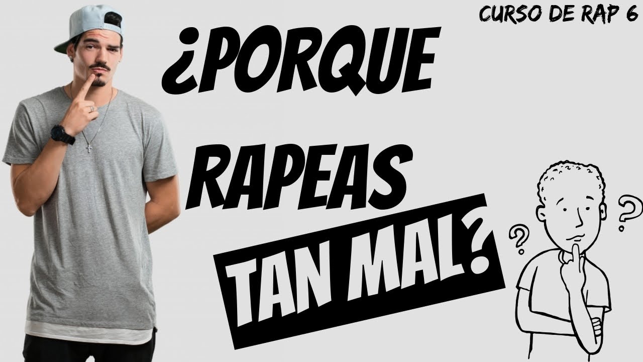 ¿Porque RAPEAS TAN MAL?🤔 | ¡SOLUCIÓN! ️| Ejercicios para aprender a ...