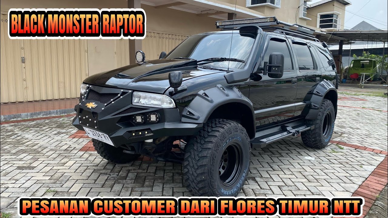 OPEL BLAZER MODIFIKASI MODEL RAPTOR, PESANAN CUSTOMER DARI NTT - YouTube