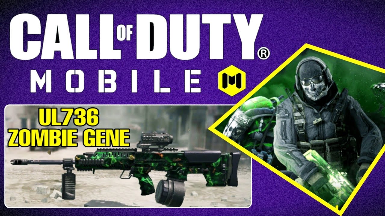 CALL OF DUTY MOBILE 😉 // ARMA UL736 - ZOMBIE GENE 😉 // ALCANCE Y ...