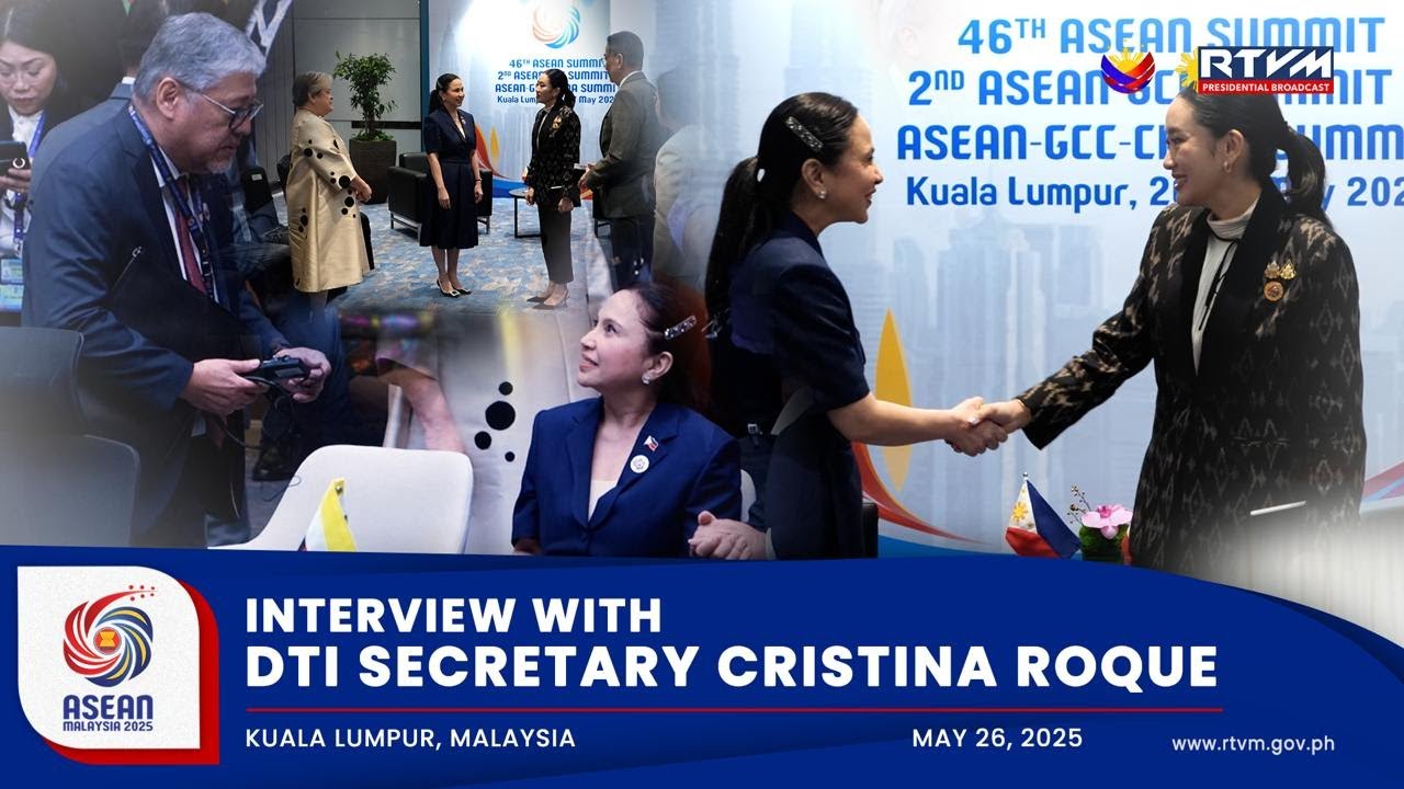 Interview with DTI Secretary Cristina Roque 5/26/2025 - YouTube