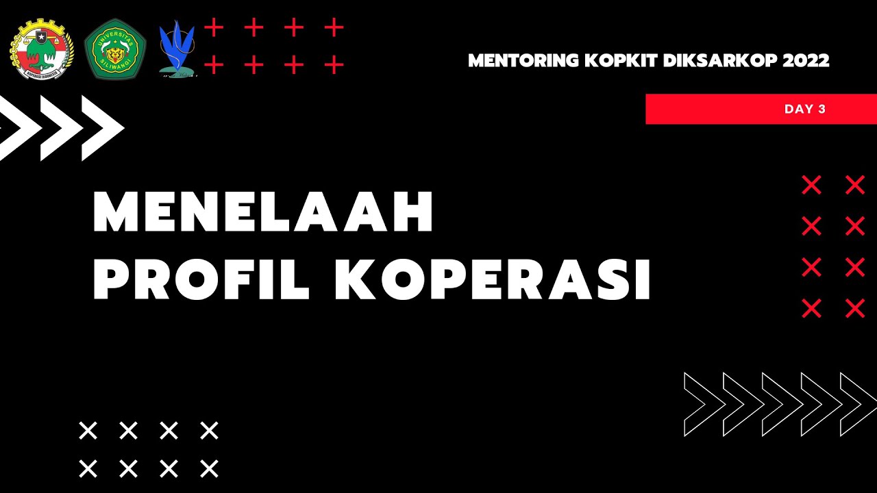 Mentoring KOPKIT DIKSARKOP Day 2 - YouTube