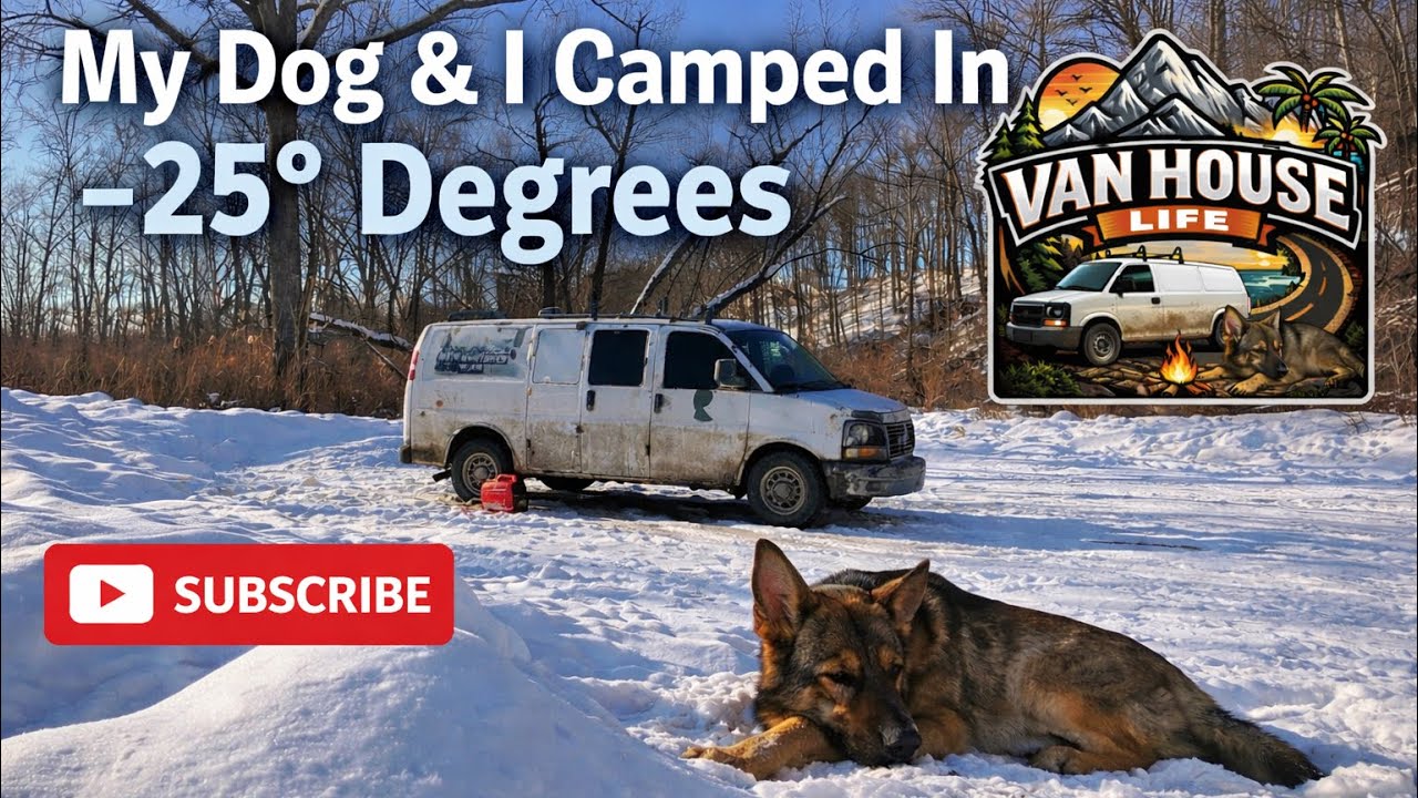 -25° F SO COLD MY GENERATOR STOPPED WORKING! #vanlife - YouTube