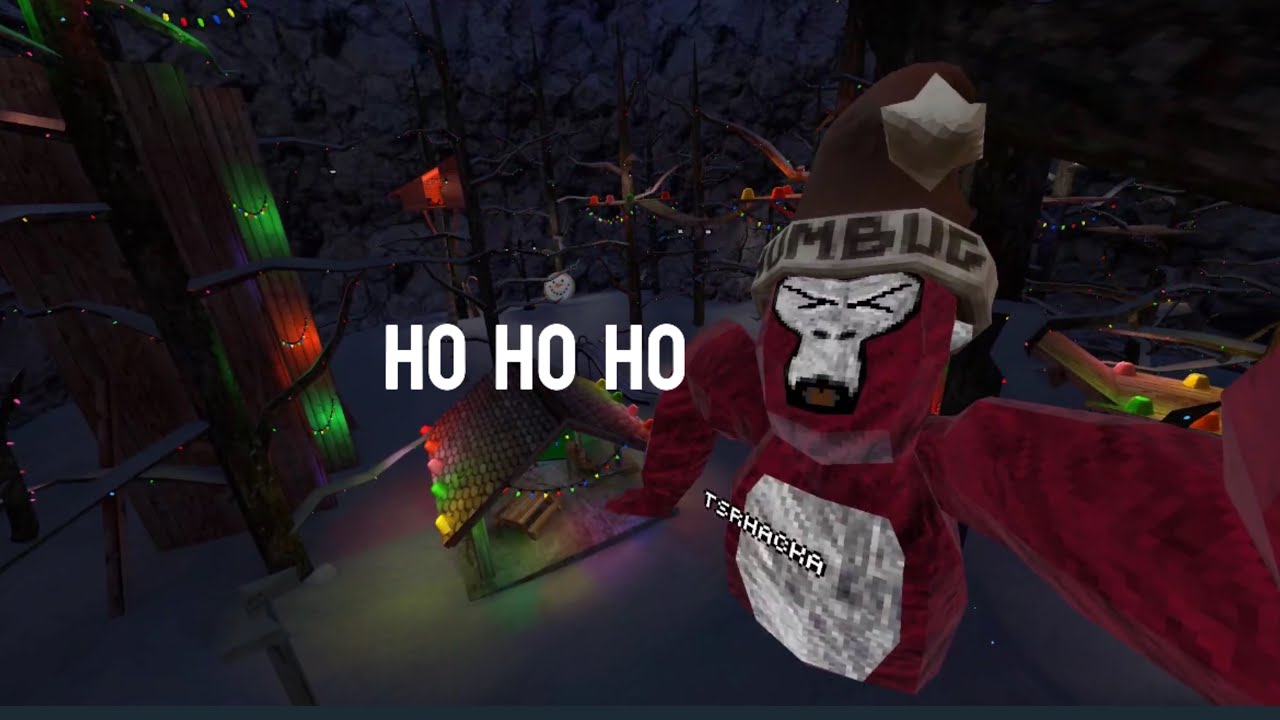 THE CHRISTMAS CHALLENGE IN GORILLA TAG - YouTube