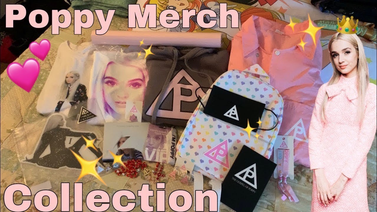 ♡My Poppy Merch Collection 2019♡ - YouTube