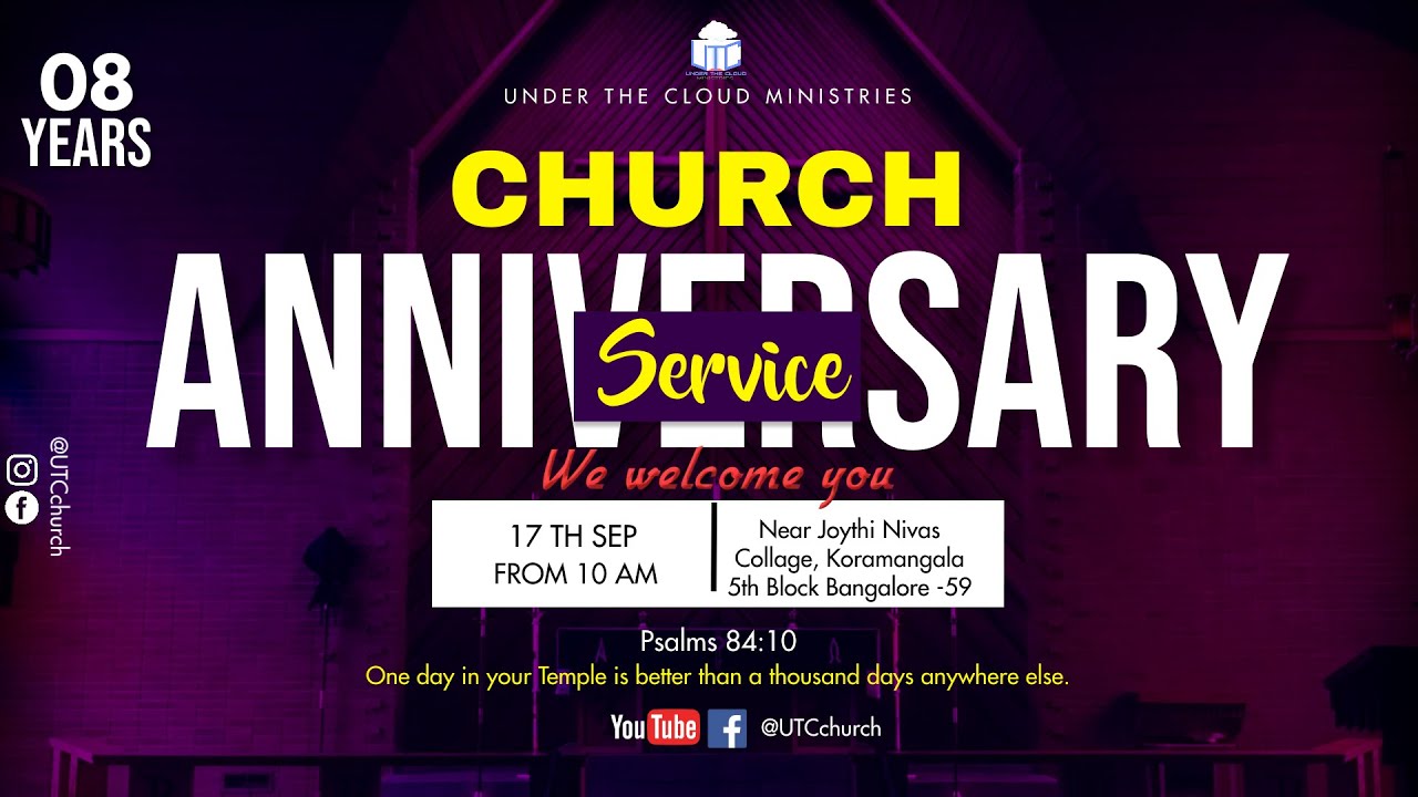Church Anniversary Celebration Sunday Service-2023 - YouTube
