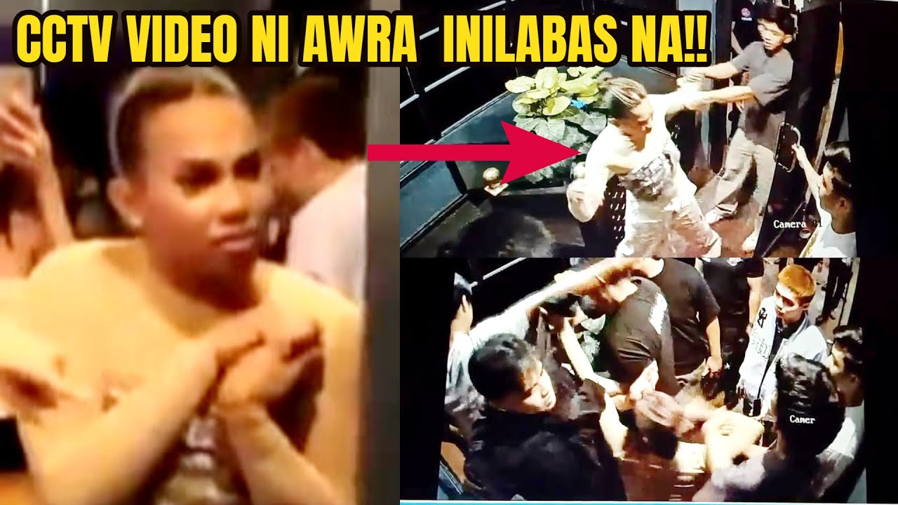 CCTV VIDEO Ni AWRA Sa BAR INILABAS NA!! AWRA PINAGHUBAD SI MARK ...