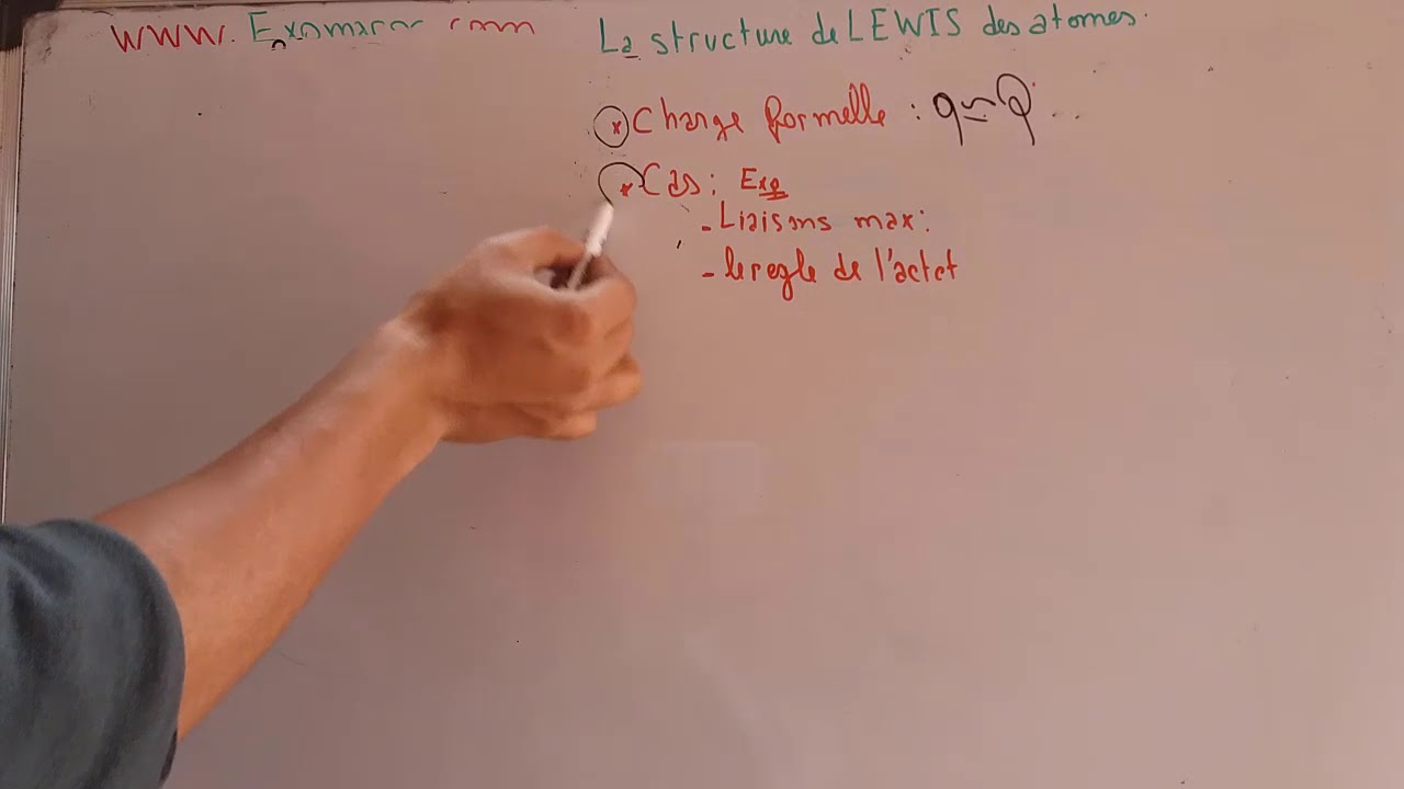 liaison chimique : la charge formelle la règle de l'octet part 5 - YouTube
