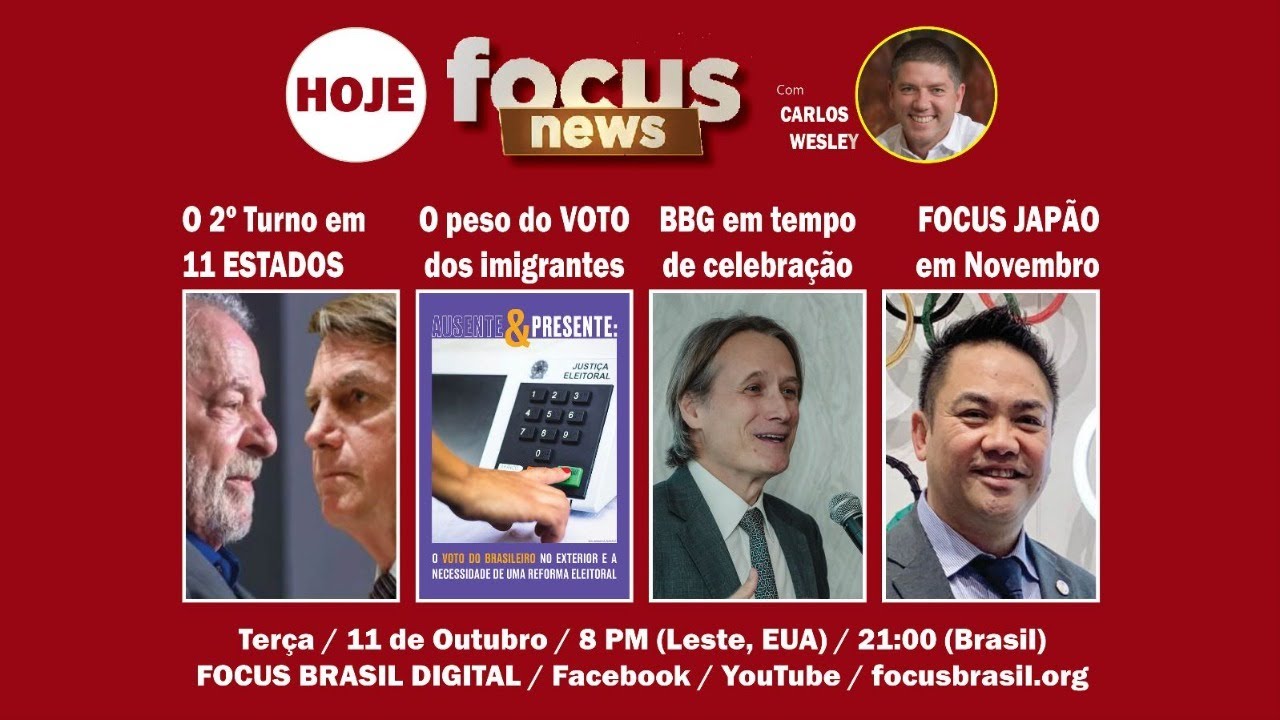FOCUS NEWS • 11 OUT 2022 - YouTube