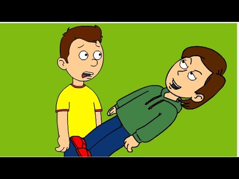Boris kicks caillou in the balls/grounded - YouTube