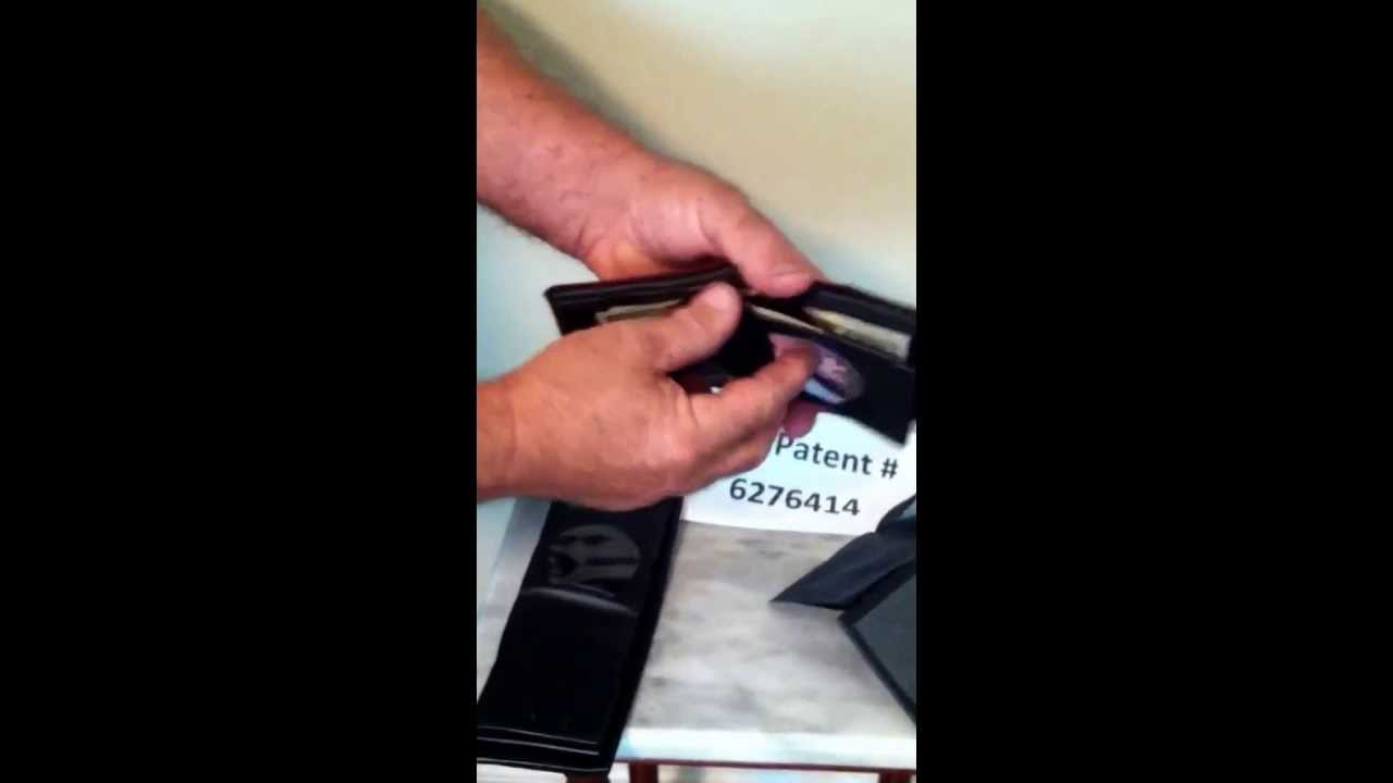 Money trap wallet - YouTube