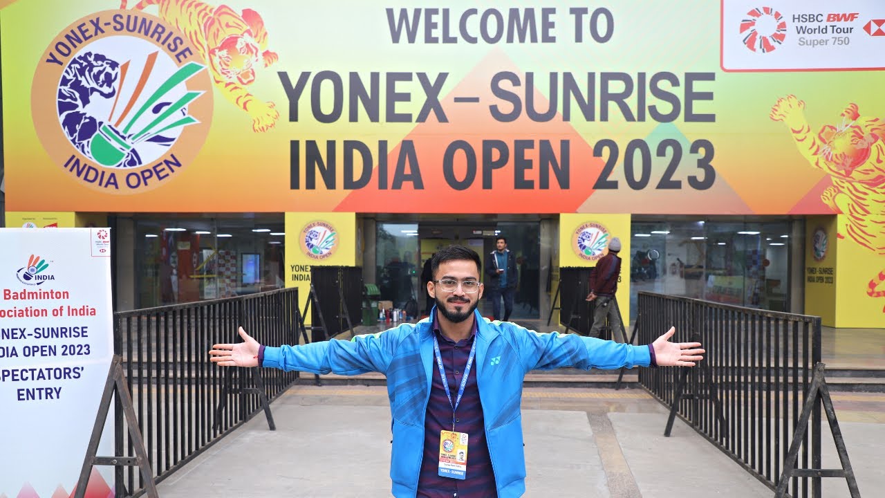 India's Biggest Badminton Tournament Ever | Yonex Sunrise India Open ...