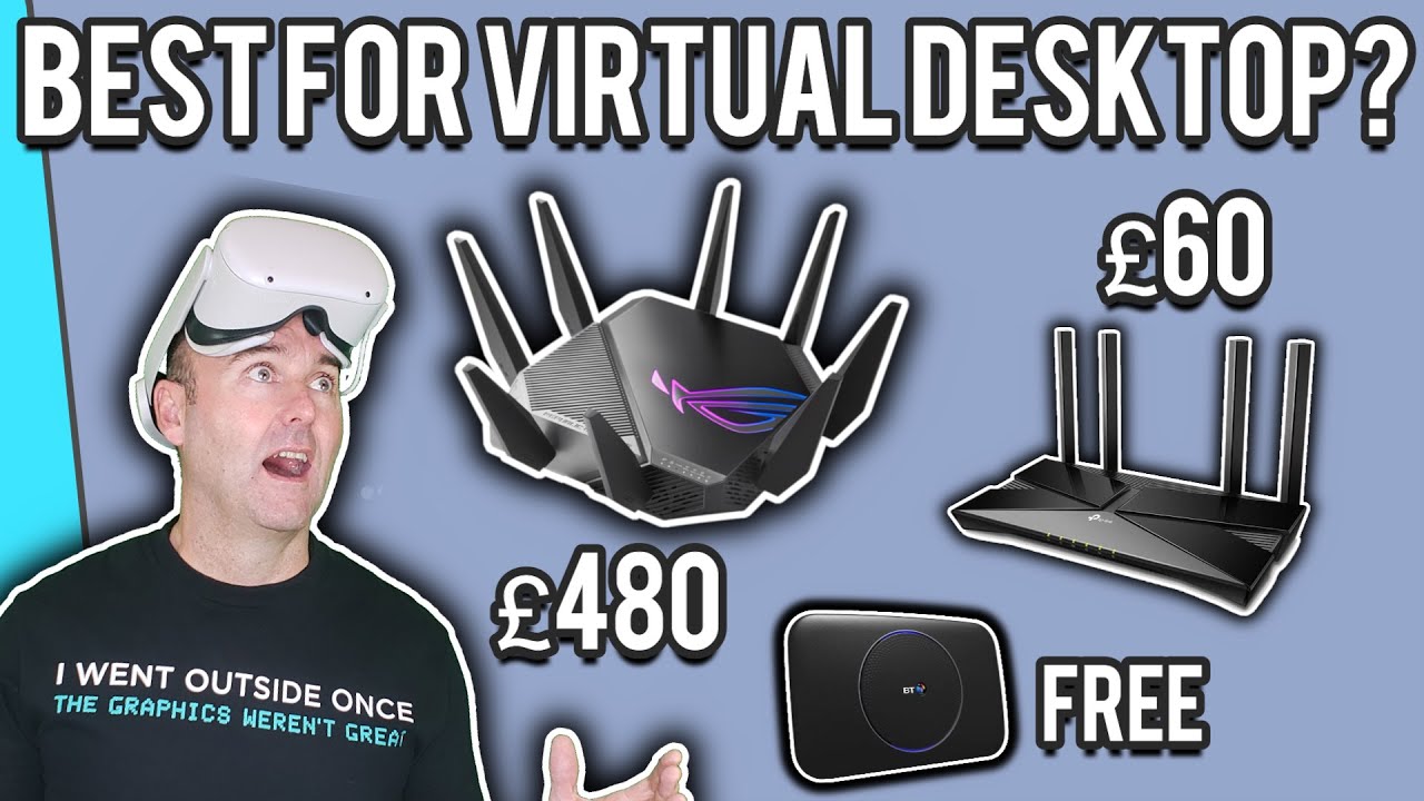 Best Router for Virtual Desktop Meta Quest 2 Wireless PC VR - YouTube
