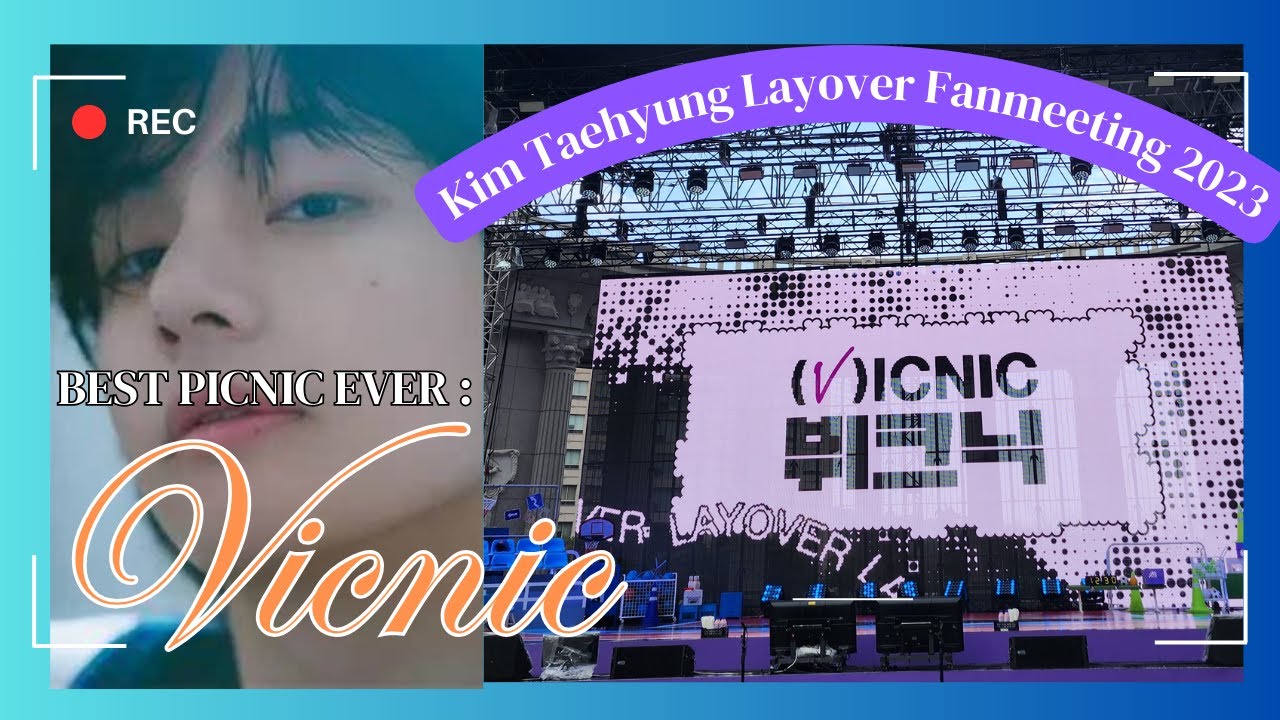 BTS TAEHYUNG VICNIC FAN MEETING PT5 - FOR US - YouTube