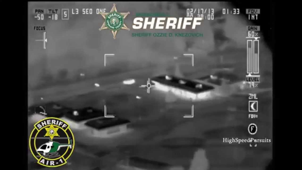 Washington Police High Speed Chase Stolen Car Captured From Sheriff's ...