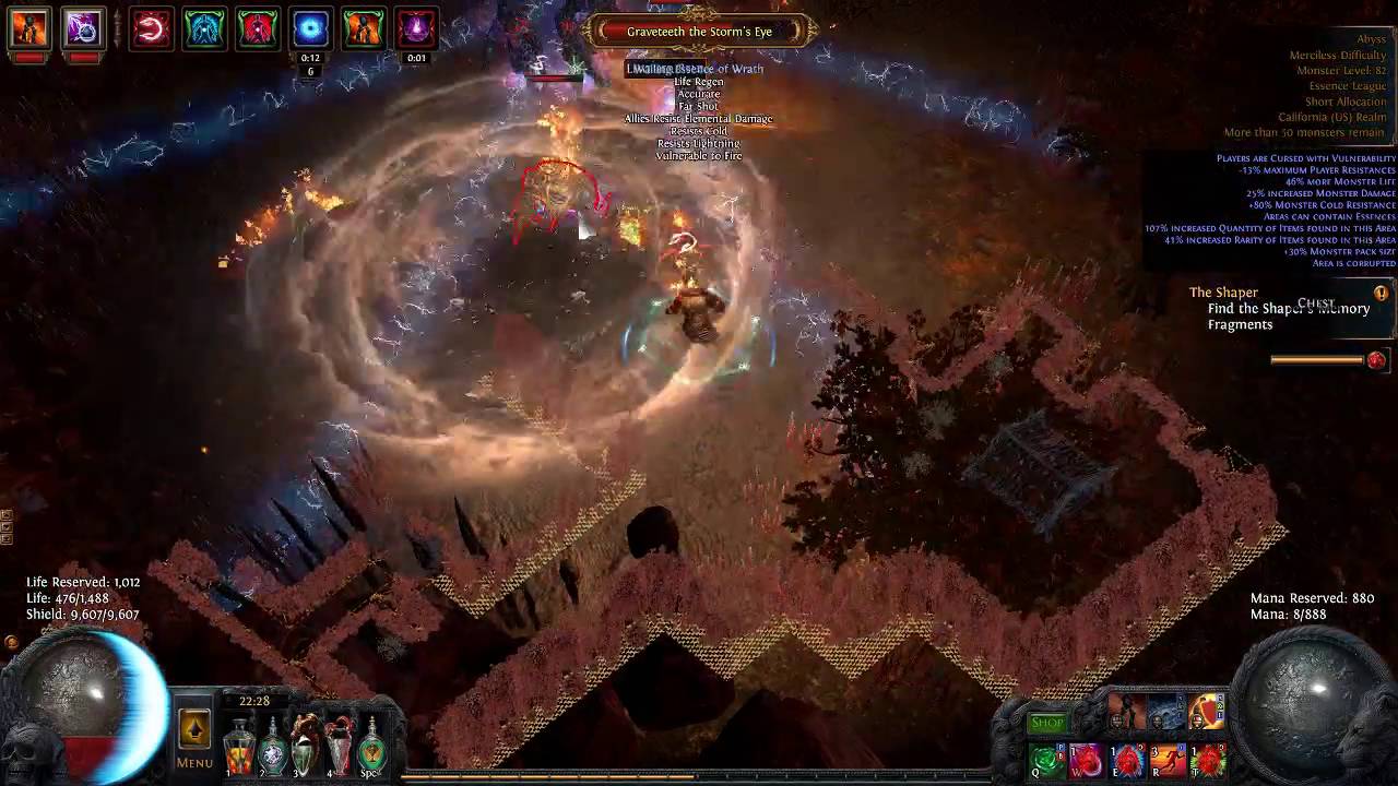 2.4 Coc Burning Vortex - T15 Abyss map - YouTube