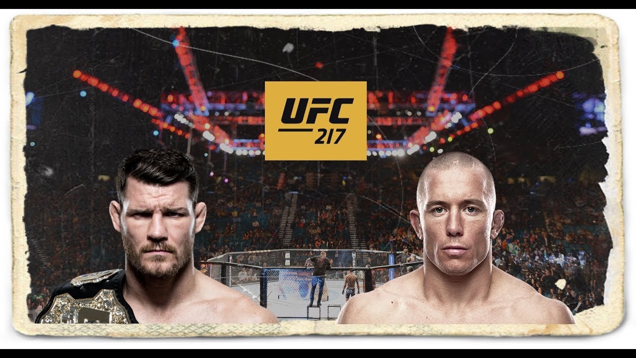 UFC 217 : Michael Bisping vs Georges St-Pierre part 2[fight] - YouTube