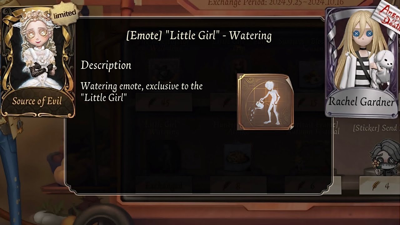 Identity V | COMPLETELY OBSESSED WITH THIS NEW EMOTE! | “Little Girl ...