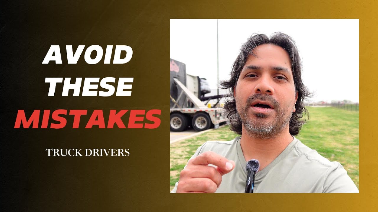 Mistakes every truck driver must avoid 🚨 - YouTube
