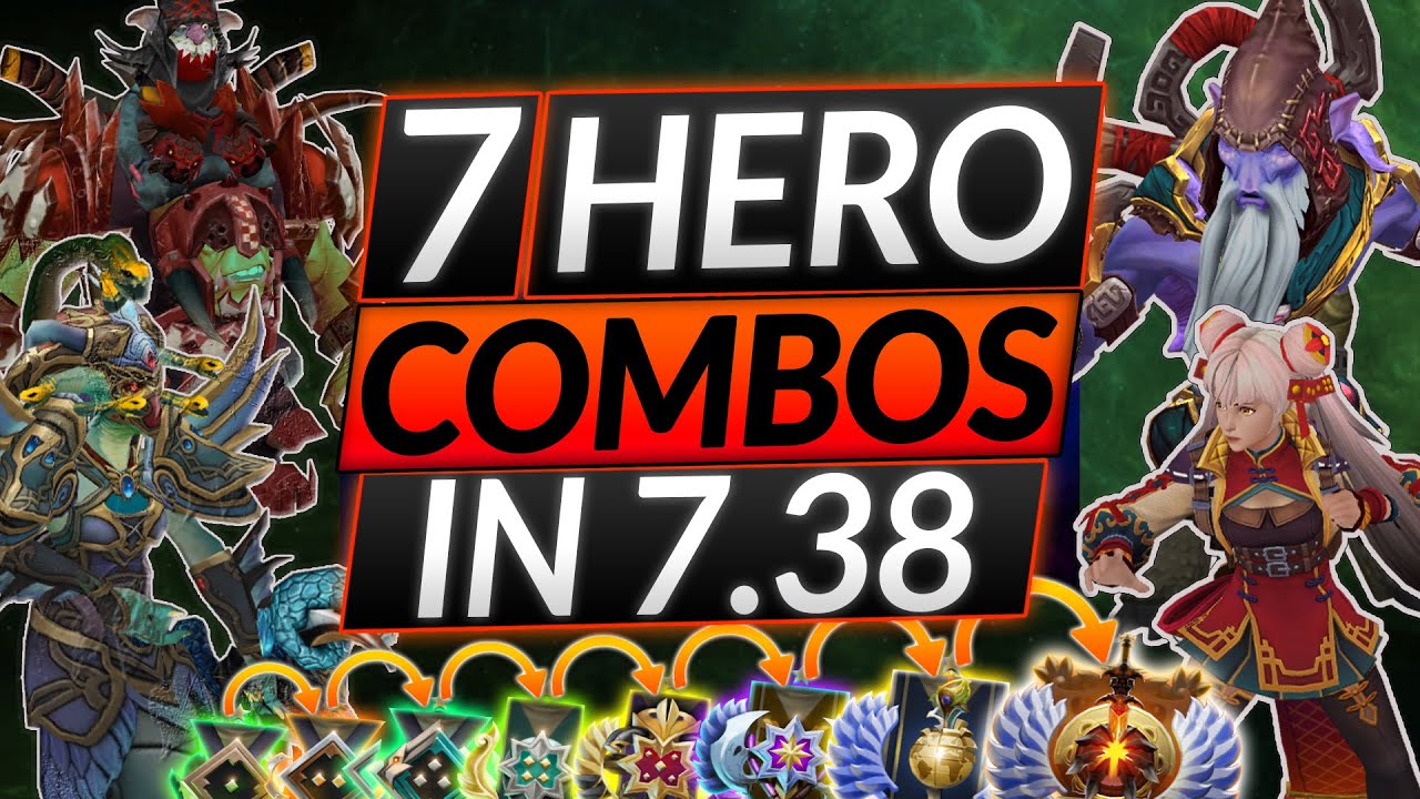 7 HERO COMBOS IN PATCH 7.38 - The Best Game and Lane Combos - Dota 2 ...