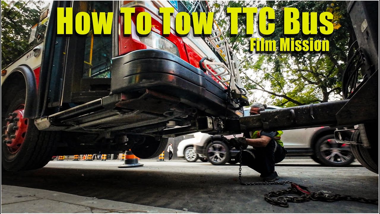 How to Tow a TTC Bus ! - YouTube