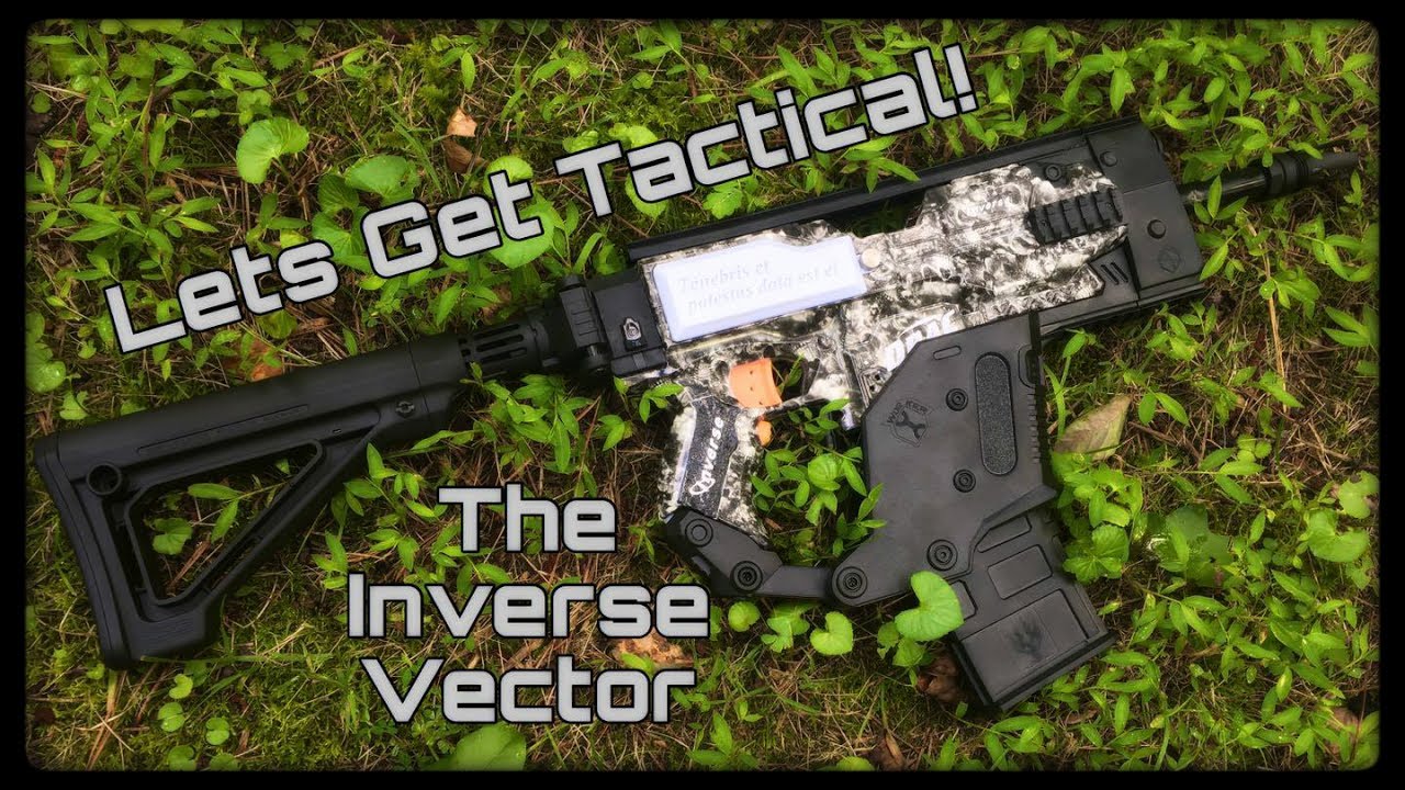 Nerf Mod: Tactical Inverse Vector Build - YouTube