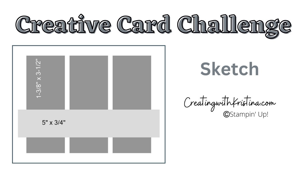 Creative Card Challenge Sketch - YouTube
