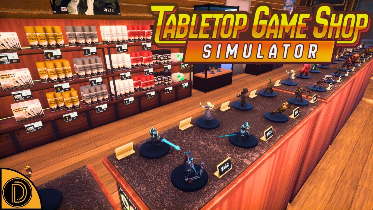 My Very Own Game Shop - Tabletop Game Shop Simulator - YouTube