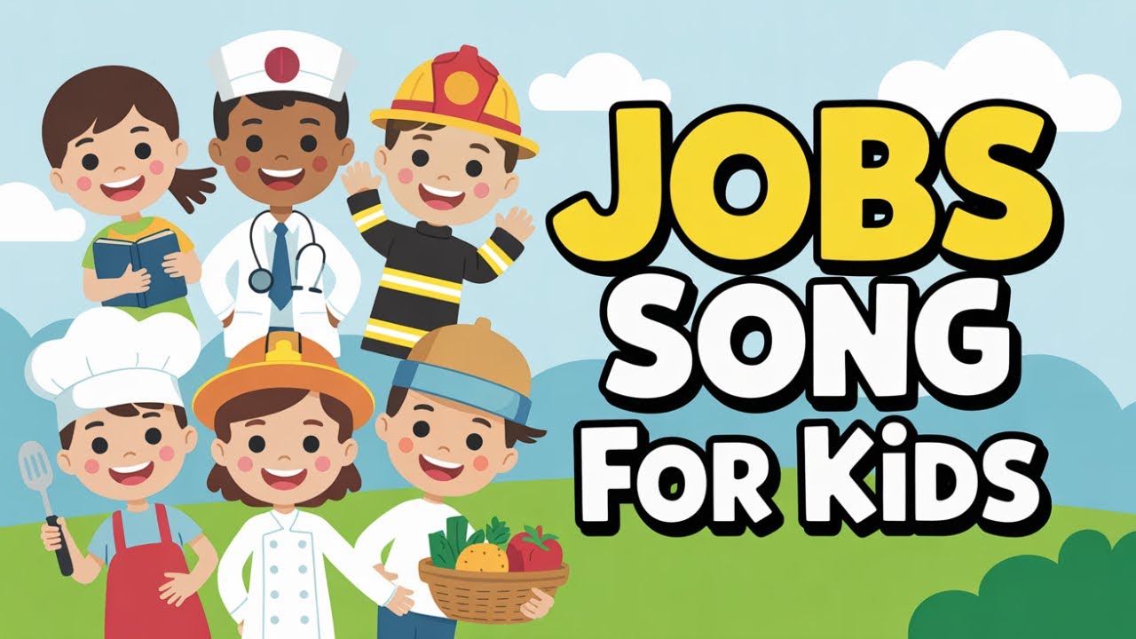 What Do People Do All Day? | Fun Jobs Song for Kids 🎶👩‍🏫👨‍🚒👩‍🌾👨‍🍳 - YouTube