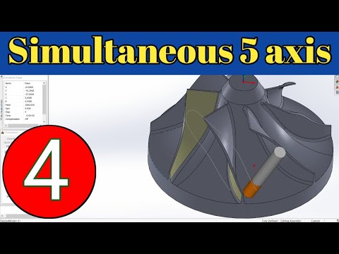 Simultaneous 5-Axis part-4 - YouTube