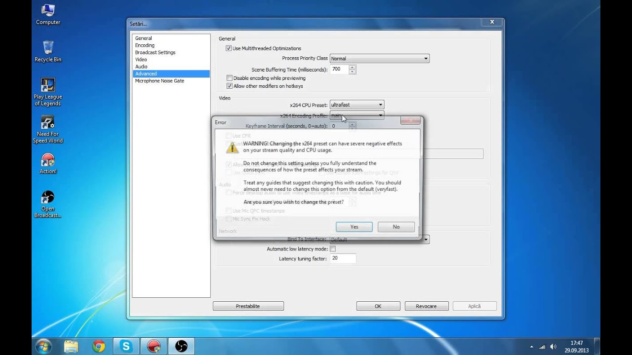 Open Broadcast Software Error?!!?! (2/2) - YouTube