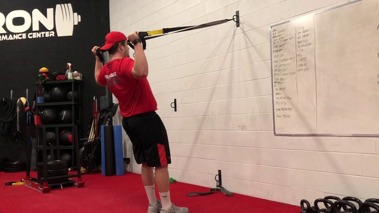 TRX Row to External Rotation - YouTube