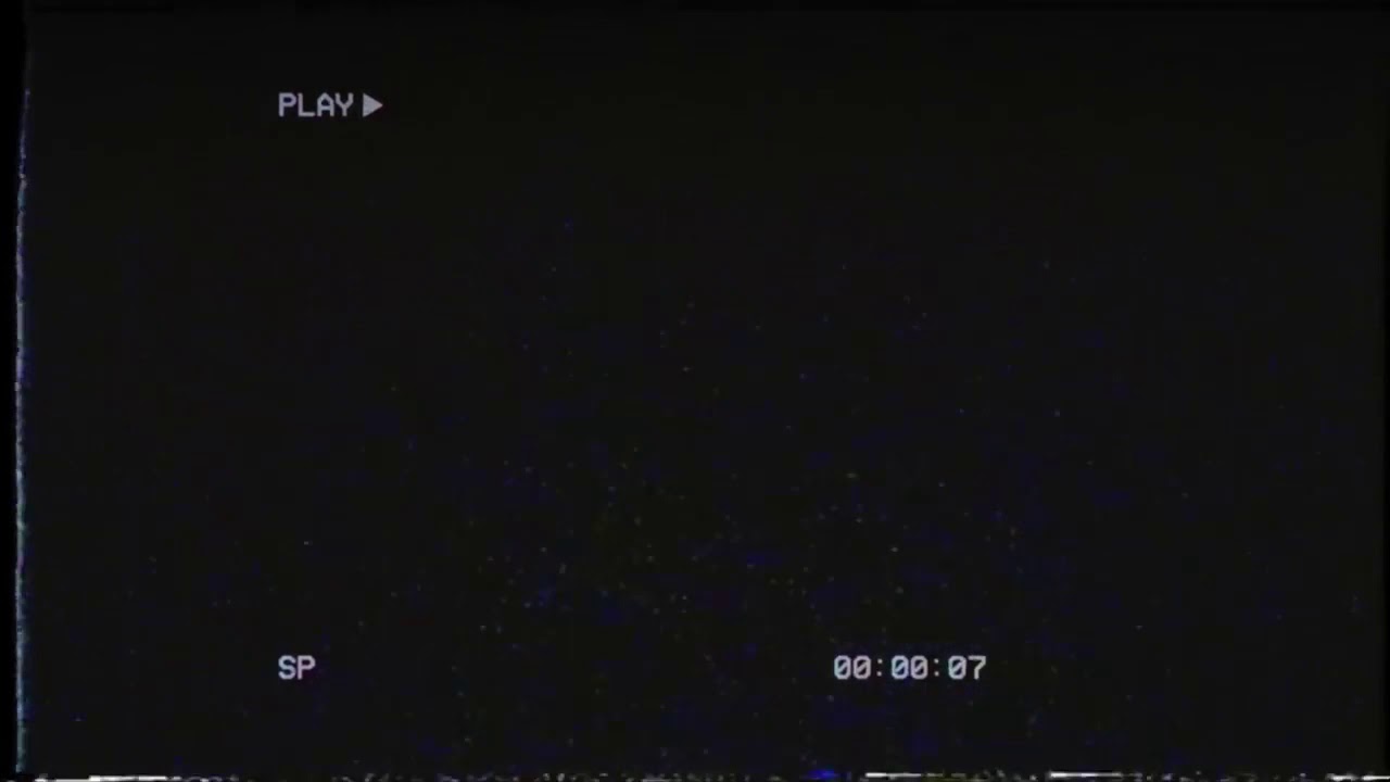 Blank VHS Tape With Play Overlay Footage - YouTube