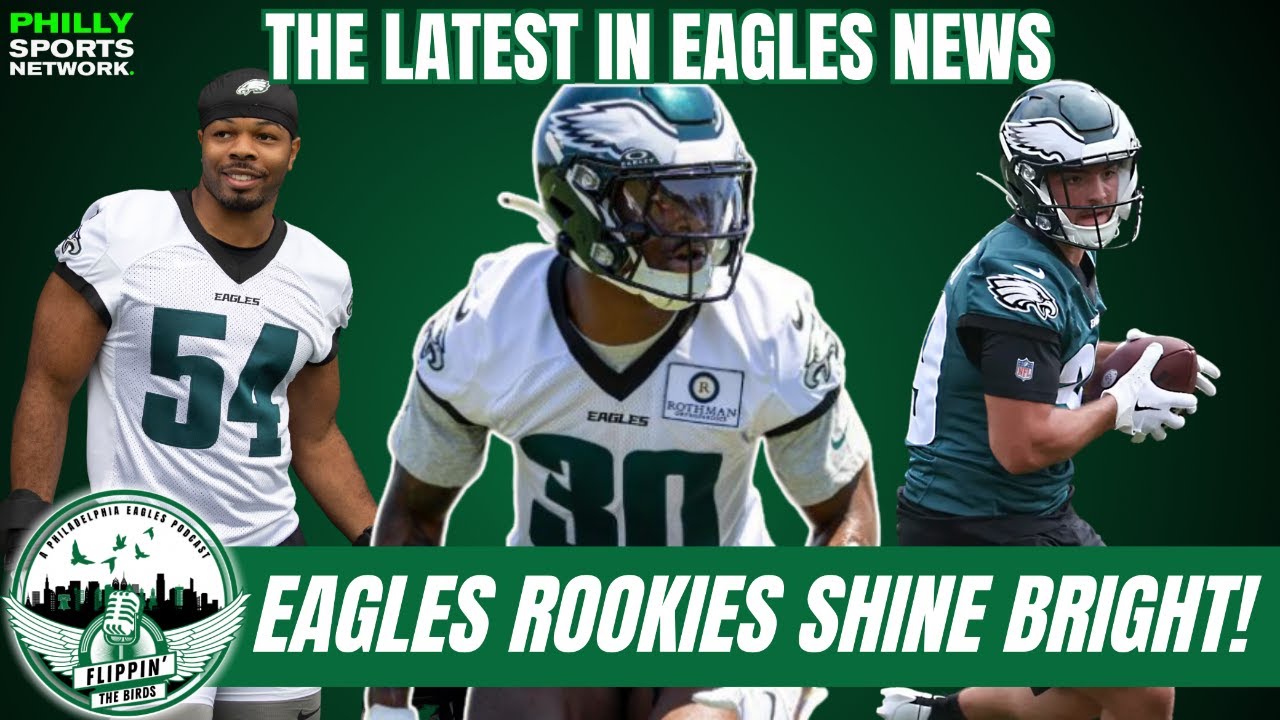 Eagles’ ROOKIES shine BRIGHT against Ravens! | Flippin the Birds! - YouTube
