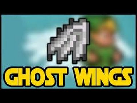 How to make ghost wings Terraria IOS - YouTube