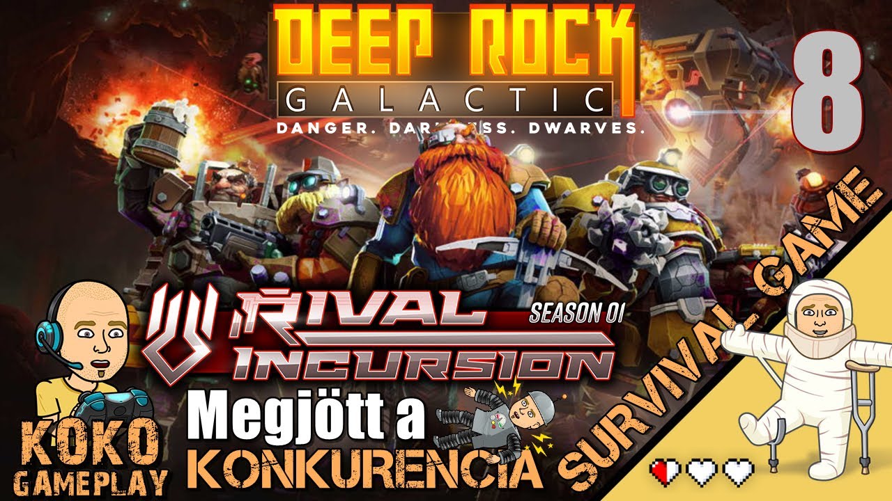 Megjött a KONKURENCIA 🤖 HACKELJÜK MEG 😅 S1: RIVAL INCURSION | Deep Rock ...
