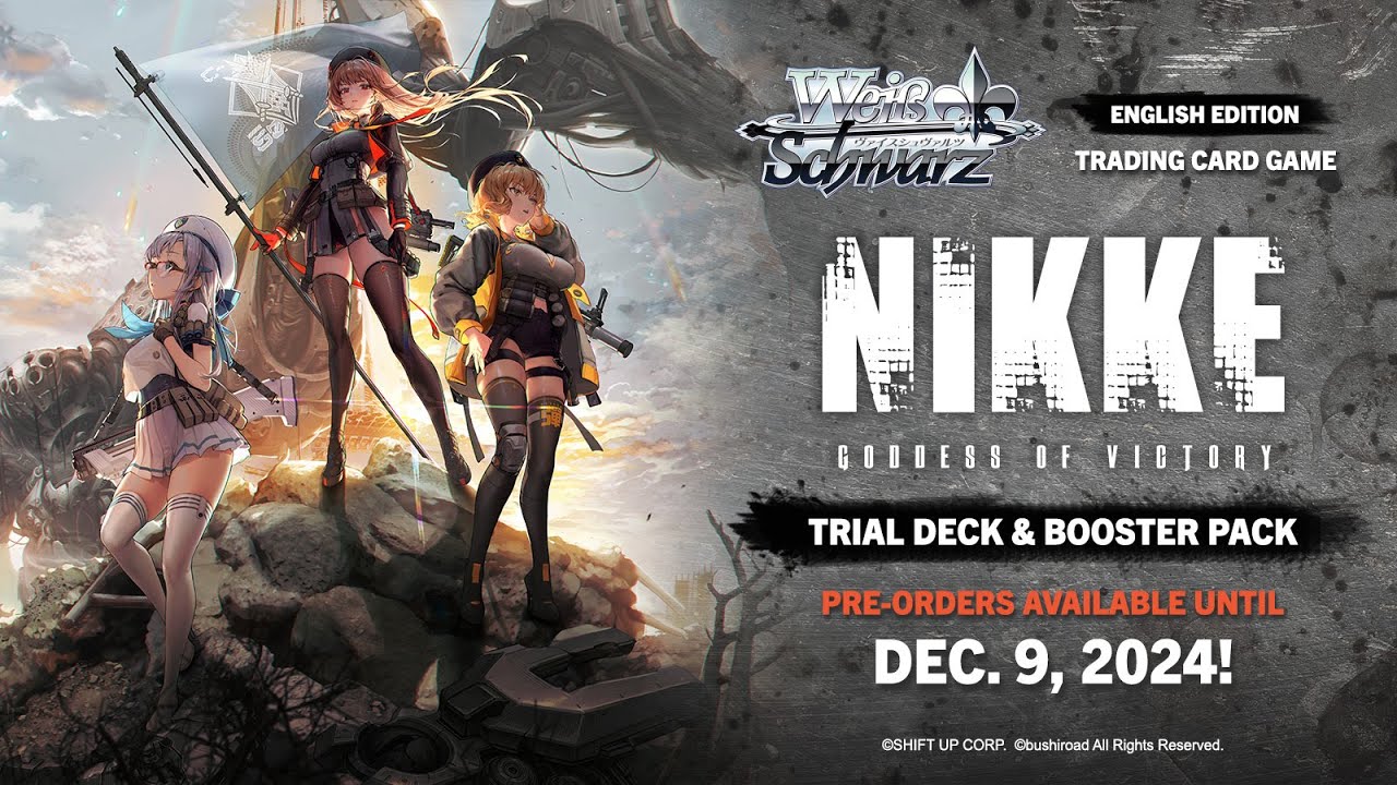 Where To Preorder Weiss Schwarz Goddess Of Victory Nikke? Taking A Look ...