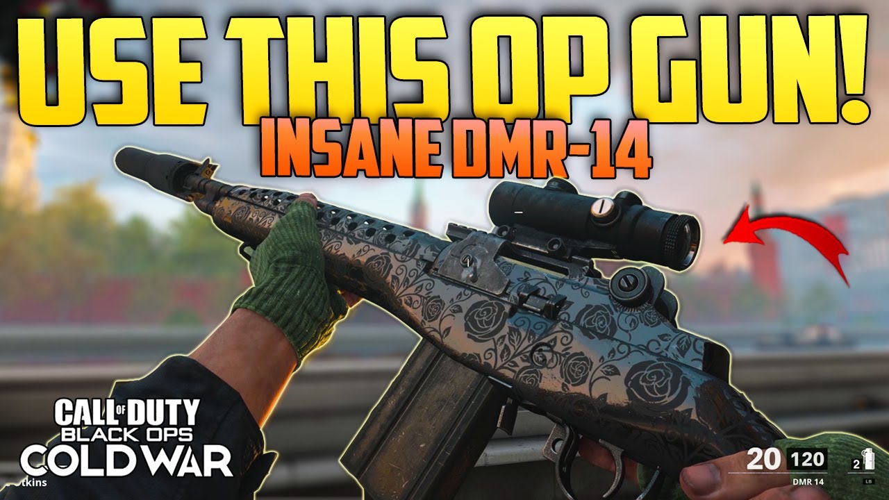 The BEST Marksman Rifle DMR 14 Setup (OVERPOWERED): Black Ops Cold War ...