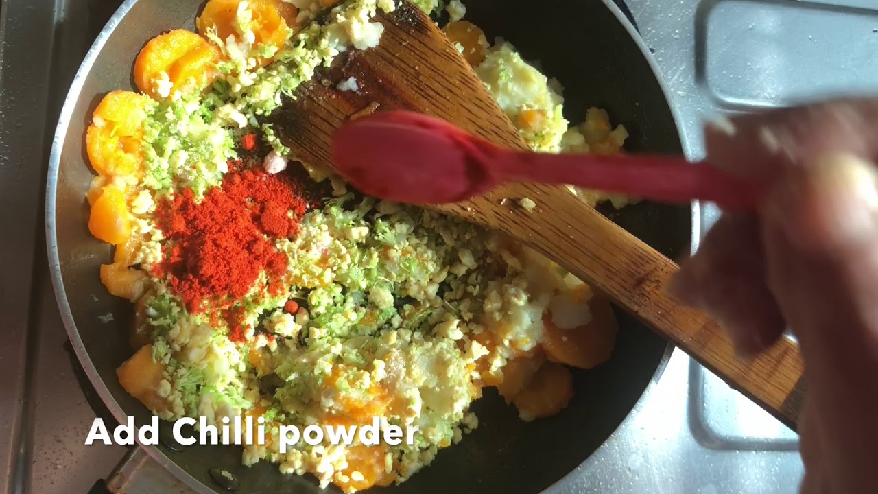 Vegetable Stuffed Chapati - YouTube