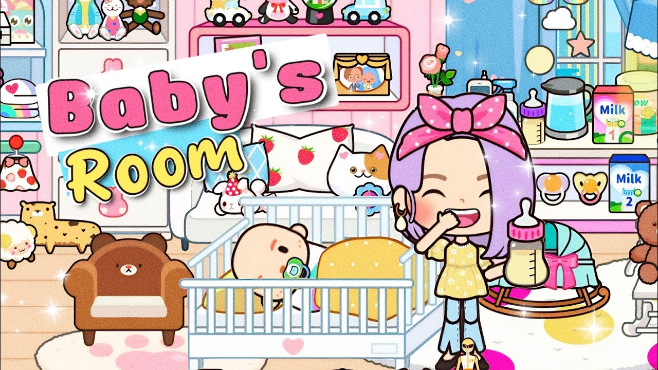 Miga World BABY'S ROOM DECORATIONS 🍼🐣🩷 |BABY NURSERY DESIGN| Miga town ...