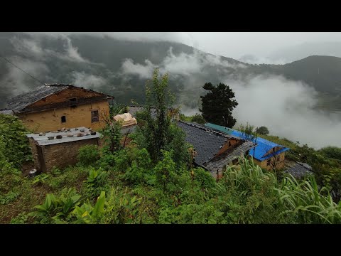 Most peacefully And Very Relaxing Natural Mountain Village Life ...