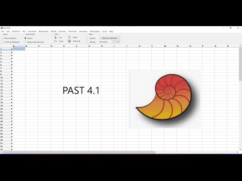 Comment installer le logiciel gratuit PAST/ How to install PAST ( free ...