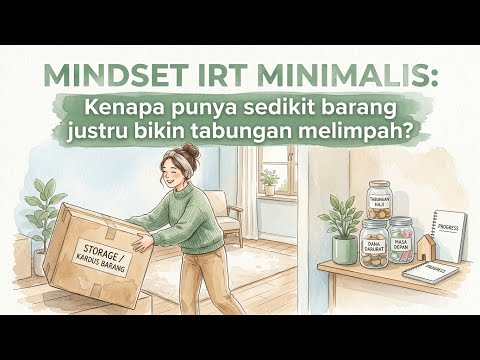 Kenapa IRT yang Punya Sedikit Barang Justru Lebih Kaya? 💰 | Mindset Minimalis 🏠✨💗