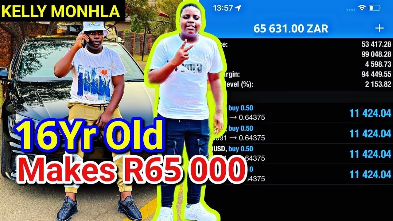 16 Year Old Forex Trader Kelly Monhla Makes R65 000+ | Lifestyle of ...