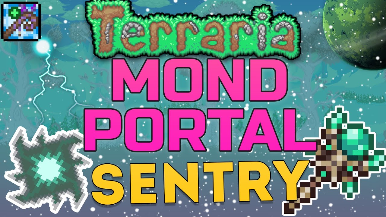 MOND PORTAL Sentry | Terraria Beschwörerwaffe Tutorial - YouTube