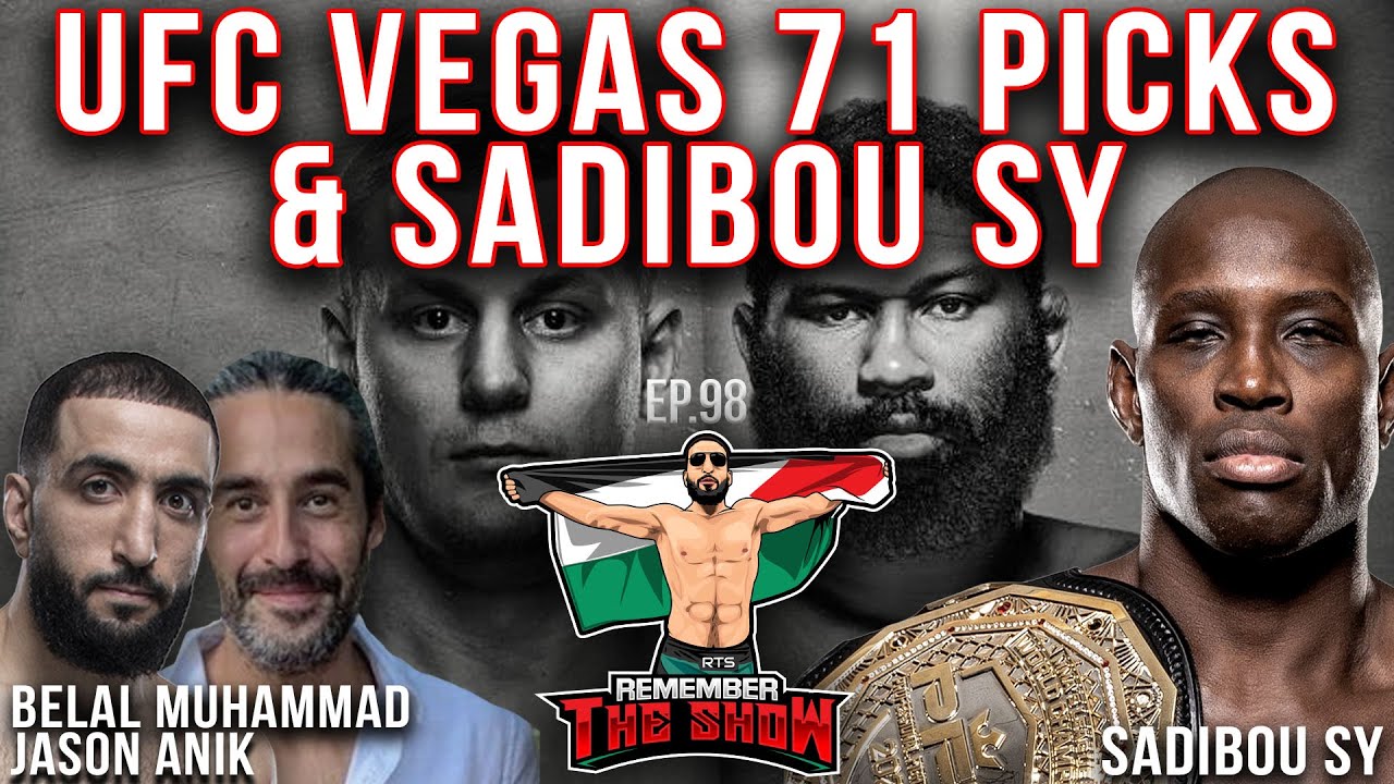 Sadibou Sy and Pavlovich vs Blaydes Picks with Belal Muhammad and Jason ...