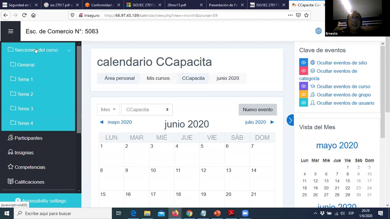 Jornada 2 de capacitación Moodle Esc Dr Victorino de la Plaza - YouTube