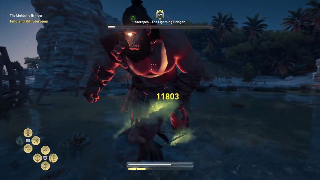 Assassin's Creed Odyssey - Killing the Cyclops Steropes, The Lightning ...