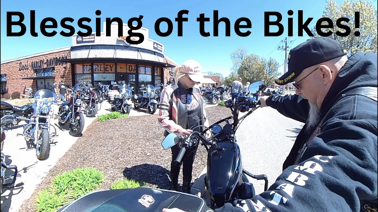 Motorcycle Blessing of The Bikes. First Time Having my Harley Davidson ...