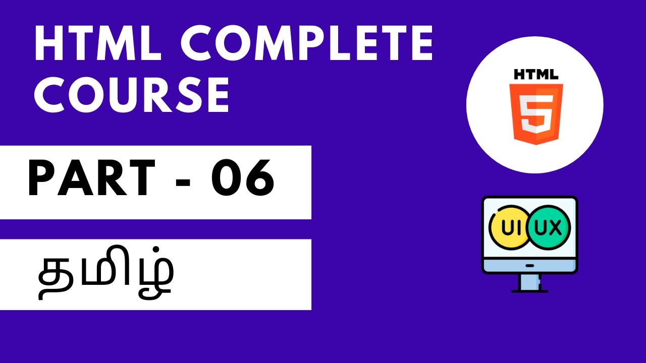 06. Anchor tag in html | HTML complete course for beginners in TAMIL ...