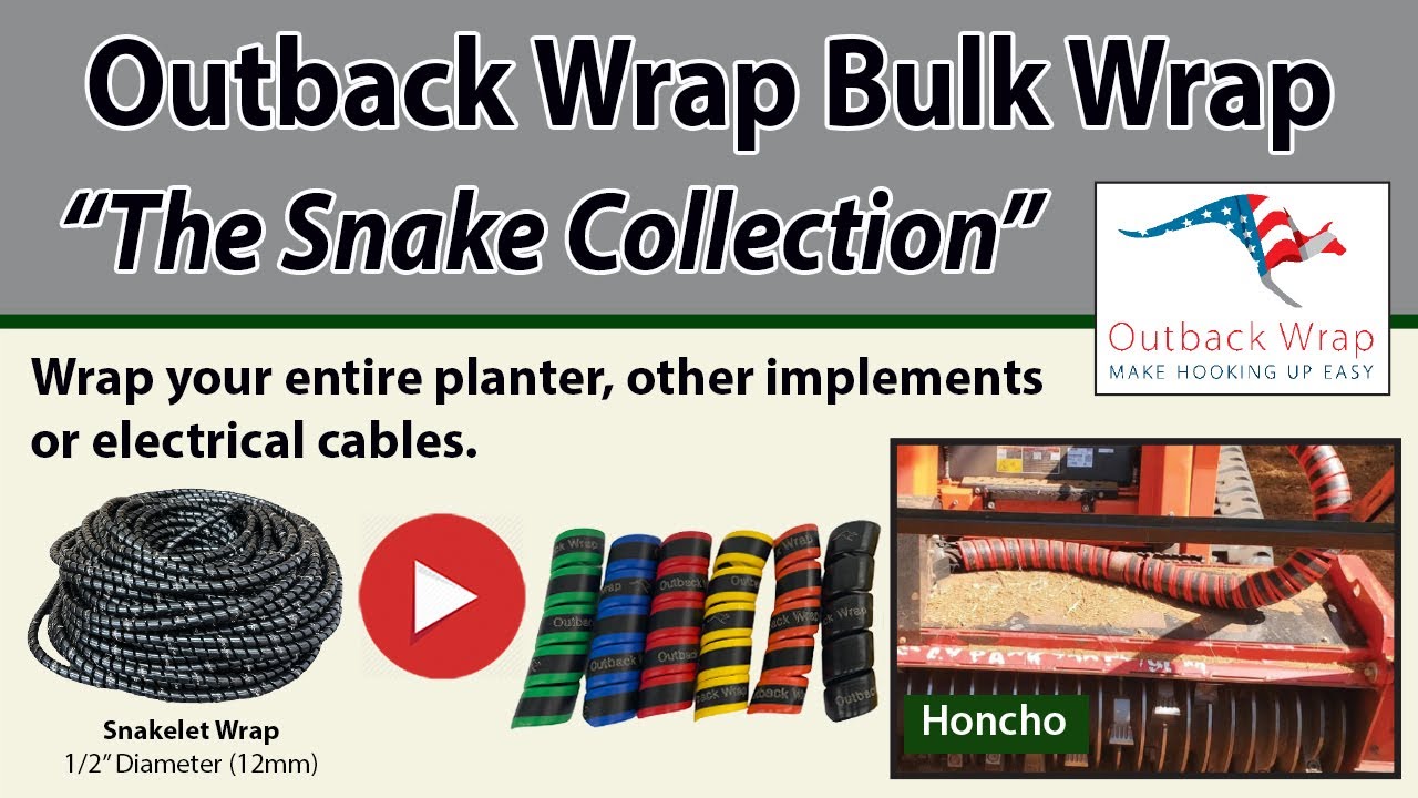 Outback Wrap Bulk Wrap "The Snake Collection" - - YouTube